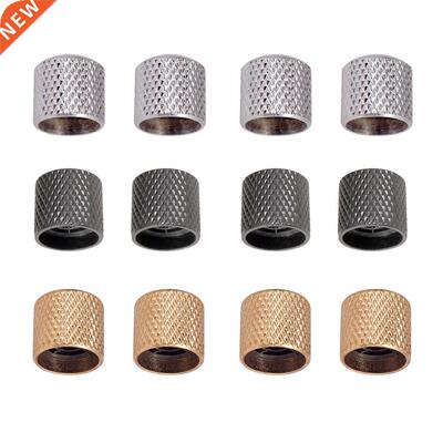 Pack of 4 PCS Iron Electric Guitars Volume Tone Knobs Button