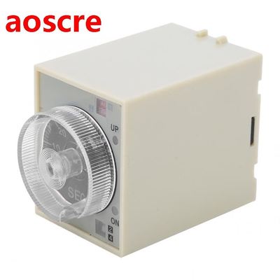 Delay Timer Time Relay Adjustable Knob High Quality PC Shell