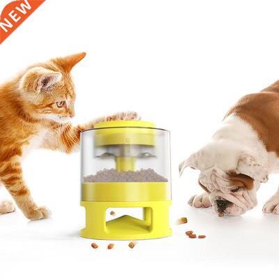 Pets Feeder Dog toys Slow Eating loat Stop Food Plate Inter