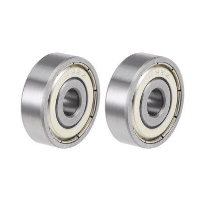 636ZZ Deep Groove Ball Bearings Z2 6x22x7mm Double Shielded