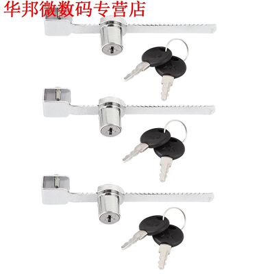 pcs Lade Vitrine Showcase Glazen Schuifdeur Lock w Keys