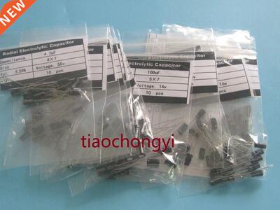 Kit 10value 100pcs 4X7mm Electrolytic Capacitor Assortment n