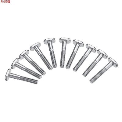 Machifit 10pcs M6x40mm T-Nut T Sliding Screws For 30 Series