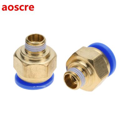 14mm PU+Nylon hoseAir Pipe Pneumatic Quick Fittings Male Thr