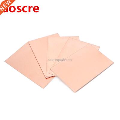 5 Pcs 10x15cm Double Sided PCB Copper Clad Laminate Board FR