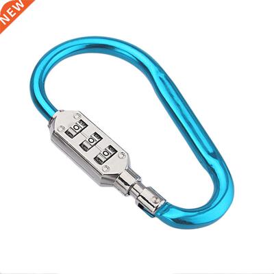 D-type Outdoor Portable Mini Password Locks Luggage Multifun