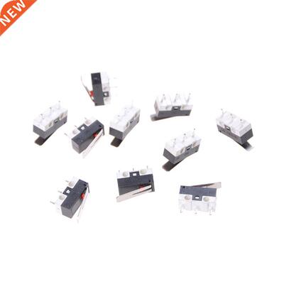 10pcs AC 125V 1A SPDT Momentary Long Hinge Lever Micro Switc