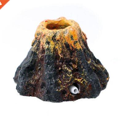 Creative Aquarium Volcano Air Bubble Stone Oxygen Pump Bubbl