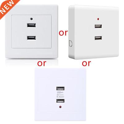 Grounded Electric Wall Charger Adapter Charging 2/4 Ports US