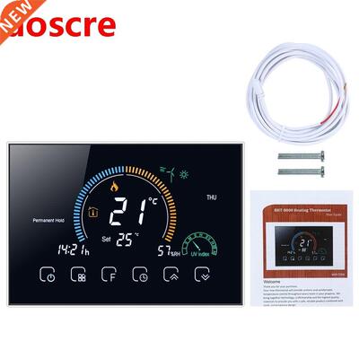 Gas Boler Heatng Thermostat WF Temperature Programma Wee