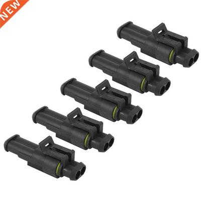 10 Sets 2 Pin Car Electrical Wire Connector Waterproof Wire
