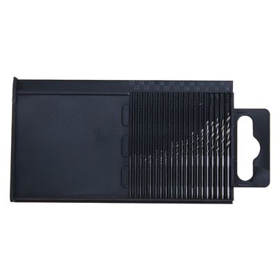 20Pcs Mini Drill Bit 0.mm-1.6mm High Speed Steel HSS Micro