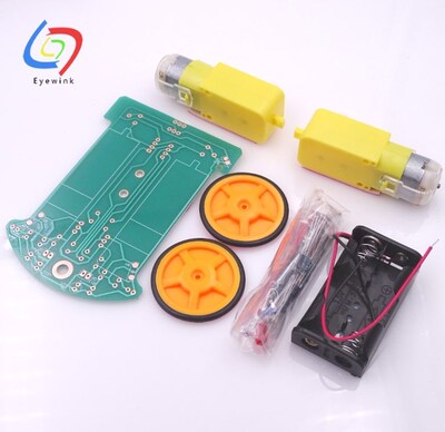 10pcs D2-1 DIY Kit Intelligent Tracking Line Smart Car Kit T