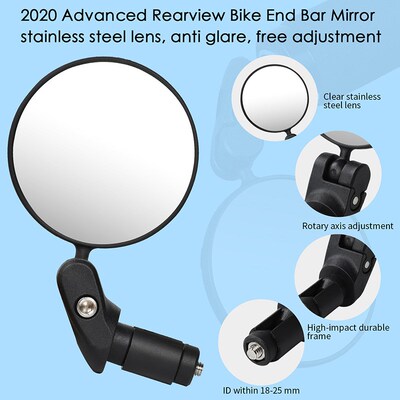 Handlebar End Bike Mirror Mountain Road Bike MTB Cycling Rid