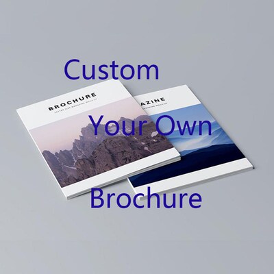 Brochure Corporate Company Printing Booklet Custom Design C