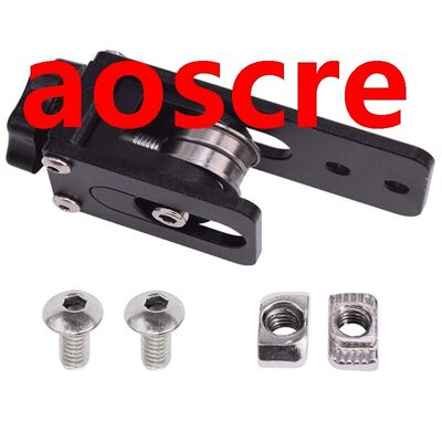 GT2 Black Aluminum 20-Tooth Timing Belt Idler Pulley Suitabl