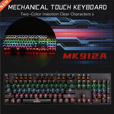 Gaming Keyboard Computer Keyboard Gamer 104key Backlight Key