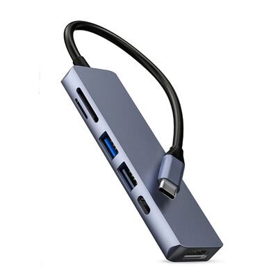 High Speed 5Gbps USB C Card Notebook Type-C Splitter HUB wit