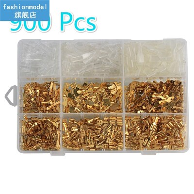 900 Pcs/Set Insulated Electrical Wire Crimp Terminals 2.8/4
