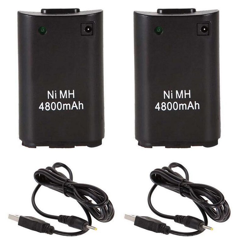 For Battery Pack for Xbox 360 Gamepads Rechargeable Batterie