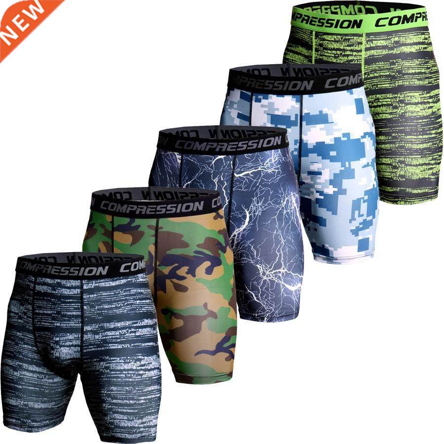 Summer Running Shorts Men Compression Shorts Base Layer Athl_虎窝淘