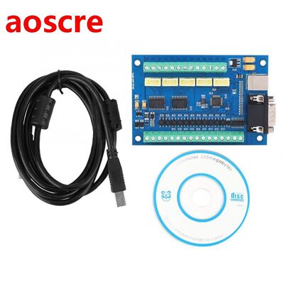 12-24V MACH3 USB 5 Axle 100KHz Motion Controller Card Boar