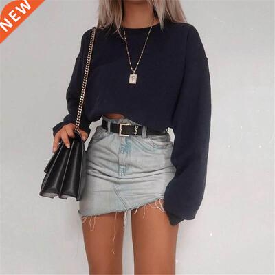 Fashion Women Autumn Set harajuku Hoodies and Sweatshirt Ele