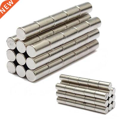 50pcs Super Strong Neodymium N52 Round Disc Cylinder NdFeB M