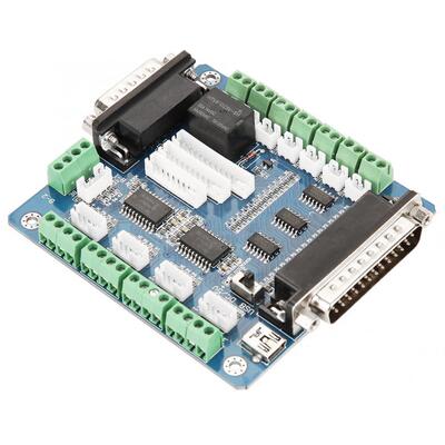 MACH3 Interface 5 Axis CNC Board Stepper Motor Driver Contr