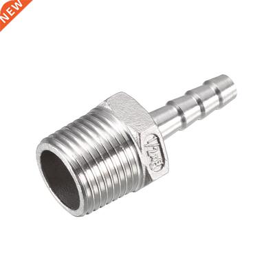 3pcs ainless eel Barb Hose Fitting Connector 8mm Barbed