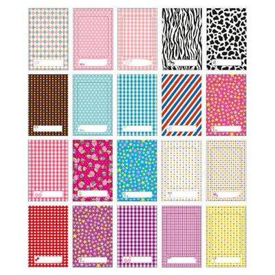 20 Pcs/Lot DIY Colorful Scrapbook Memo Photos Frame Stickers