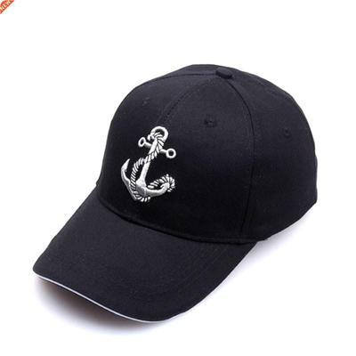 Black Cap Sailor Hat For Men Baseball Caps Fashion Anchor Em