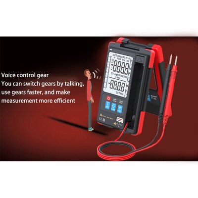 Multi-function Multimeter with Flashlight Professional Digi