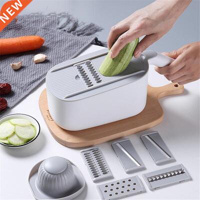 6 In 1 Vegetable Cutter Mandoline Cutter it Slicer Multif