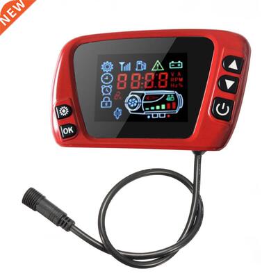 12V/24V Red LCD Thermostat Dsplay Swtch For Desel Ar Pa