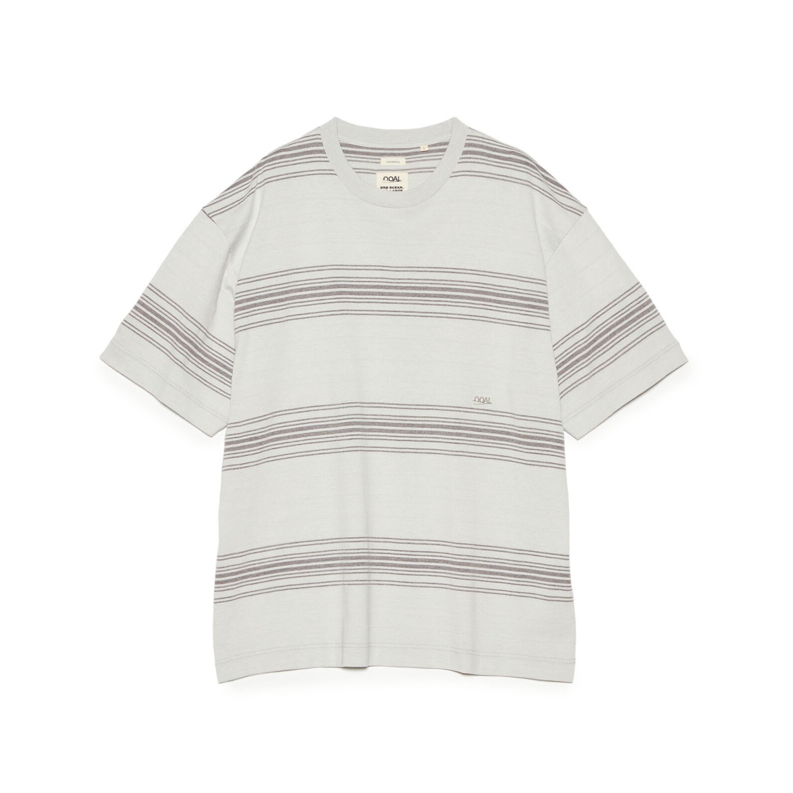 【NextVogue】Nanamica Stripe T 天竺棉混纺条纹针织短袖T恤日产