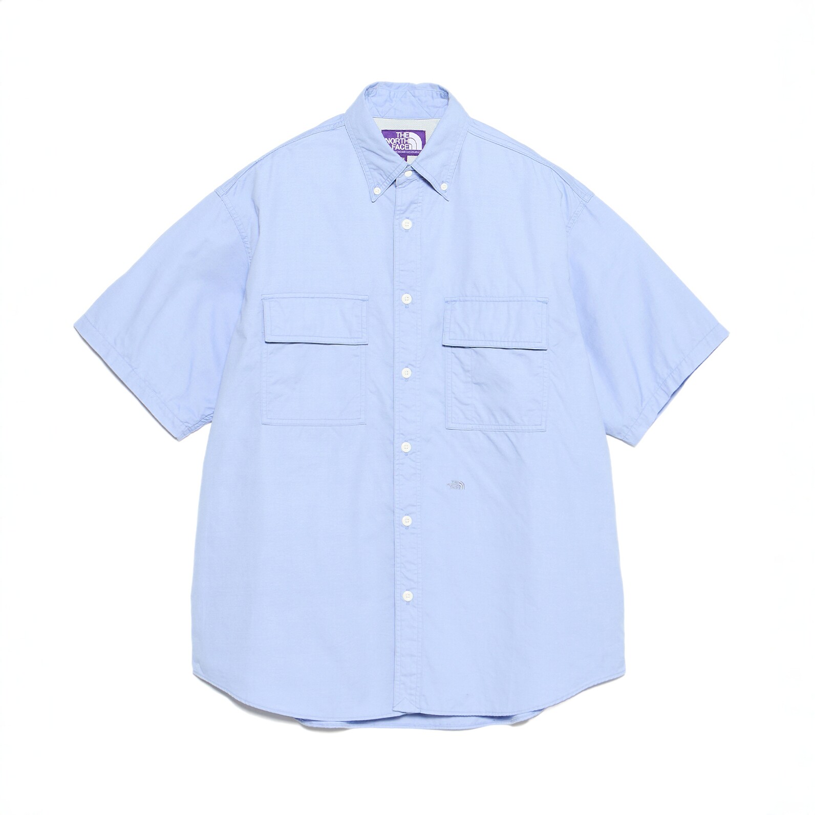 【NextVogue】TNF北面紫标Button Down Field 宽松按扣短袖衬衫