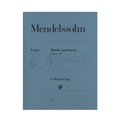 门德尔松钢琴独奏乐谱书带指法