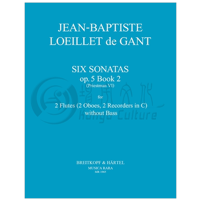 巴普蒂斯奏鸣曲Op5长笛