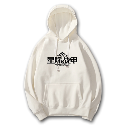 秋冬加绒外套连帽卫衣