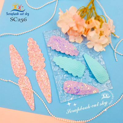 SC256定制边夹BB夹刀模手工DIY儿童发饰Sizzix压花机通用模板