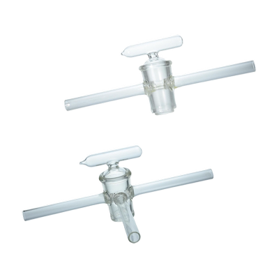 1886二通双支真空活塞 玻璃双通 直通活塞 1888三通三支真空活塞 三路四氟活塞调节阀门