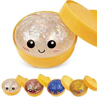 Simulation Food Dumpling Squishy Squeeze Ball Colorful Senso