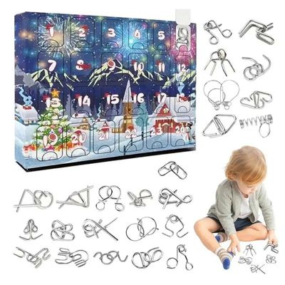Christmas Advent Calendar Kit Advent Calendar DIY Puzzle Toy