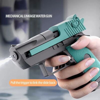 Mini Water Pistol Summer Shooting Watergun Manual Water Gun