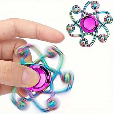 Premium Rainbow Fidget Spinner High-Speed Metal Spinner with