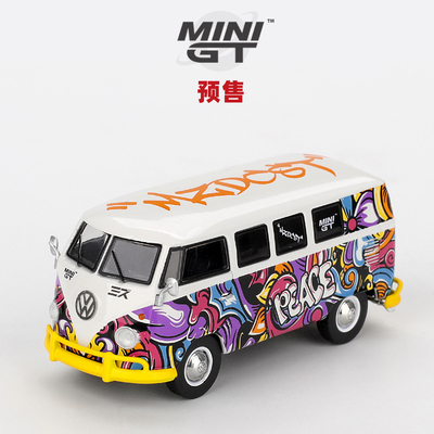 [Oseky]MINIGT 大众Volkswagen T1 Microbus Mizu Design 1191