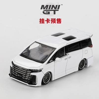 [Oseky]MINIGT 吸塑挂卡 丰田 威尔法 Vellfire 40 KUHL 白 1180