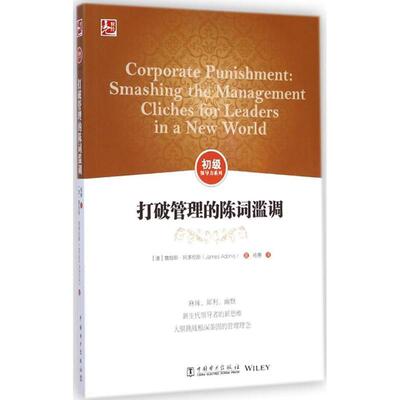 【正版书】 打破管理的陈词滥调 [澳] 詹姆斯·阿多尼斯（James Adonis） 著,杨惠 译 中国电力出版社