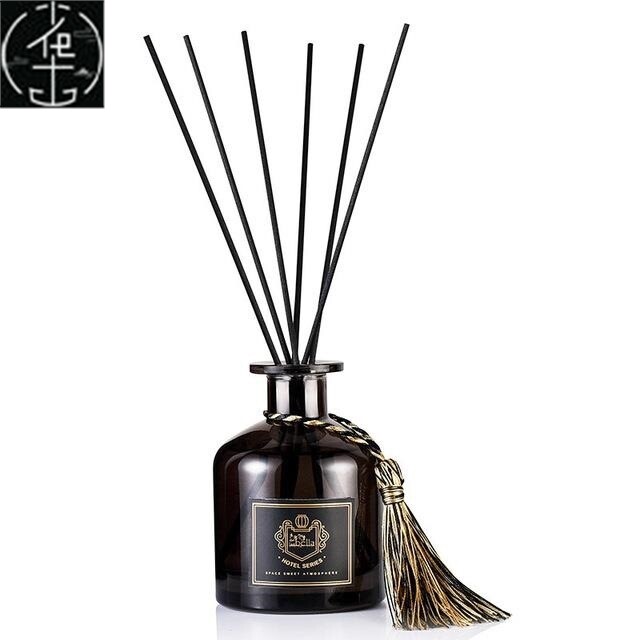 Luxury Reed Diffuser Set Home Fragrances Black scented Hotel_虎窝淘